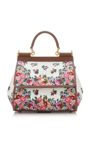 Dolce & Gabbana Re-edition 2000's Sicily Floral Bag - Multi