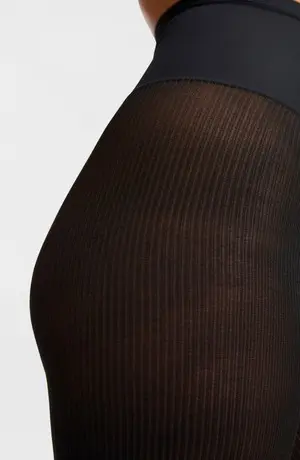Commando Rib Semisheer Tights