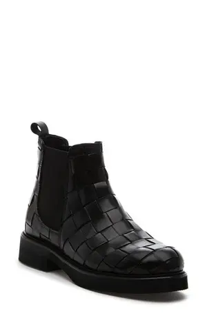 275 CENTRAL Nadia Woven Leather Boots