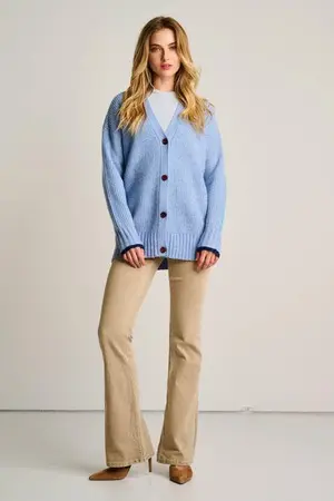 Lisa Todd Oversized Button-front Cardigan