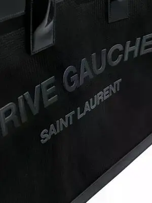 Saint Laurent Rive Gauche Tote Bag - Black