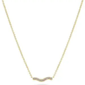 SIF JAKOBS JEWELLERY Ellera Waves Necklace - 18k Gold Plated
