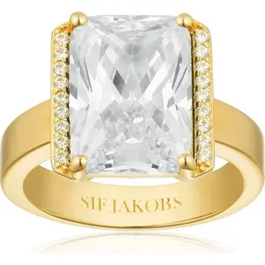 SIF JAKOBS JEWELLERY Roccanova Altro Grande Ring - 18k Gold Plated