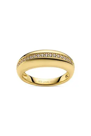 SIF JAKOBS JEWELLERY Palermo Ring - 18k Gold Plated