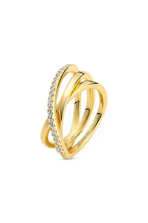 SIF JAKOBS JEWELLERY Spirale Ring - 18k Gold Plated