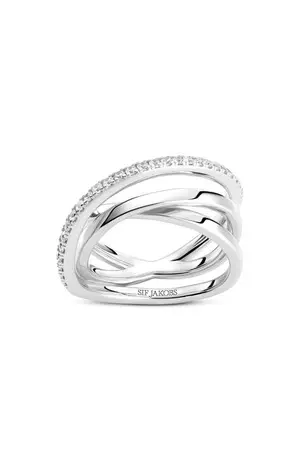 SIF JAKOBS JEWELLERY Spirale Ring - 925 Sterling Silver