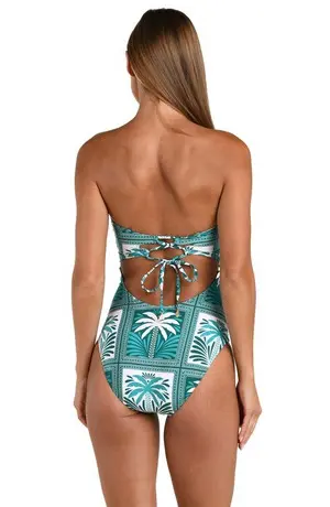 SUNSHINE 79 Patchwork Palms One-piece Swimsuit