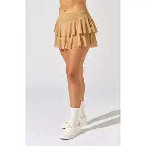 BOBBE ACTIVE Layer Cake Skirt Camel