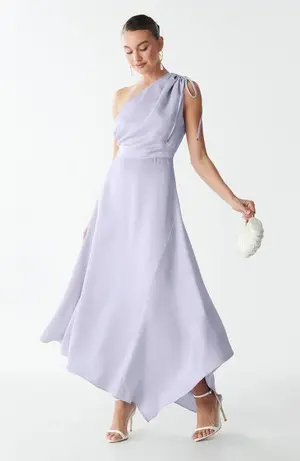 SAVEL Eleanor Midi Dress - Lilac