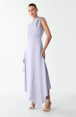 SAVEL Eleanor Midi Dress - Lilac