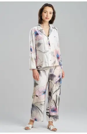 Natori Hiyaku Notch Pj Set - Multi
