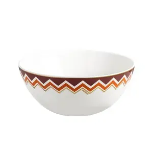 Missoni Soup Or Cereal Bowls Iconic Set Of 2 - Multicolor