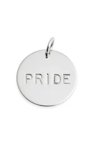 NASHELLE Pride Charm - Sterling Silver