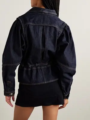 Isabel Marant Dolie Denim Jacket - Blue