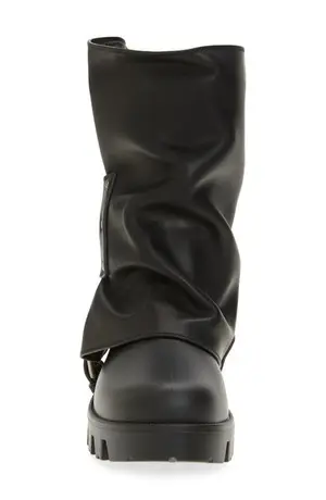 Dolce & Gabbana Mixed Media Rain Boot