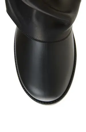 Dolce & Gabbana Mixed Media Rain Boot