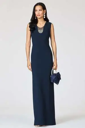 Sachin & Babi Embellished Natalie Gown