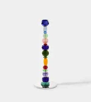 POLSPOTTEN Beads Candle Holder - Multicoloured