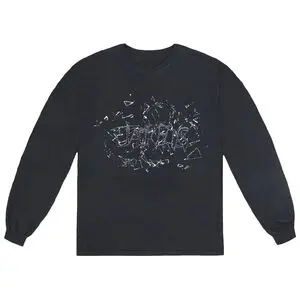 TRAVIS SCOTT Jackboys Shatter Long-sleeve T-shirt - Black