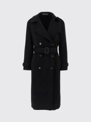 Tagliatore Belted Double Breasted Coat