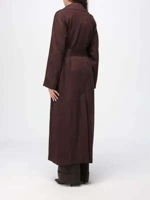 ALYSI Long Jacket - Brown