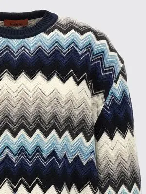 Missoni Chevron Pattern Knit Sweater - Multicolor