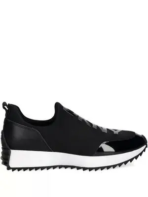 Dkny 35mm Logo-detail Sneakers - Black