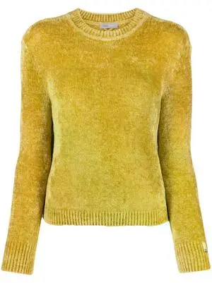 Herno Long-sleeve Chenille Jumper - Yellow
