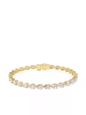 TILLA 14kt Yellow Lab-grown Diamond Tennis Bracelet - Gold