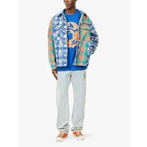BILLIONAIRE BOYS CLUB Diamond Checker Flannel Shirt