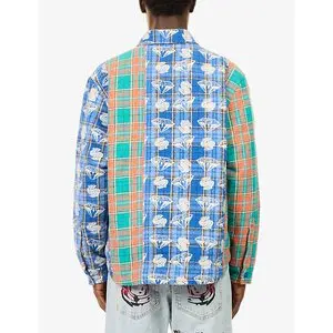 BILLIONAIRE BOYS CLUB Diamond Checker Flannel Shirt