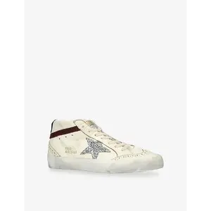 GOLDEN GOOSE Mid Star Leather Trainers