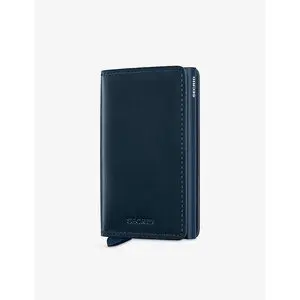 SECRID Slimwallet Original Leather Wallet - Navy-navy