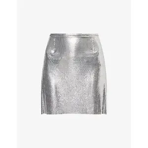 Rabanne Mesh Mini Skirt
