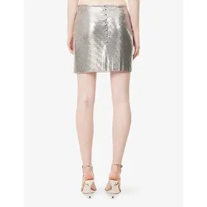 Rabanne Mesh Mini Skirt