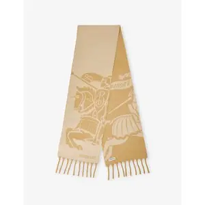 Burberry Reversible Wool Scarf - Sand
