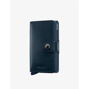 SECRID Miniwallet Original Leather Wallet - Navy-navy