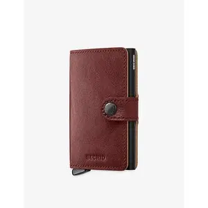 SECRID Basco Premium Miniwallet Leather Wallet - Brown