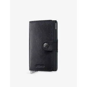 SECRID Basco Premium Miniwallet Leather Wallet - Ink