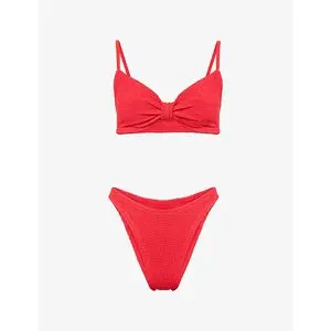 Hunza G Alicia Bikini Set - Red
