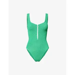 Hunza G Dallas One Piece Swimsuit - Emerald