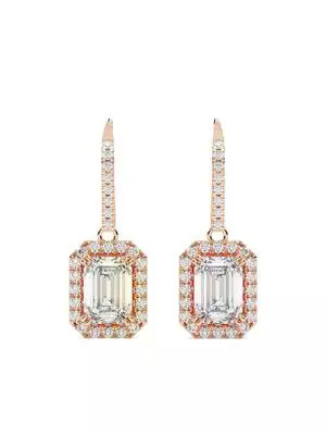 TILLA 14kt Rose Gold Prong Setting Earrings