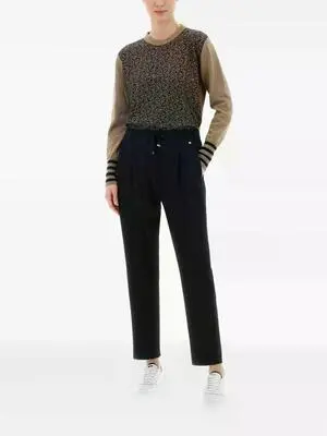 Herno Drawstring Cropped Trousers