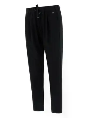Herno Drawstring Cropped Trousers
