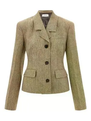 Ferragamo Single Breasted Blazers For Women