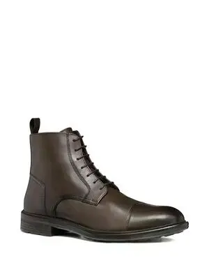 Geox Leather Lace-up Boots