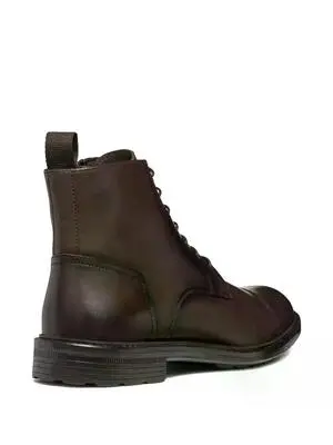 Geox Leather Lace-up Boots