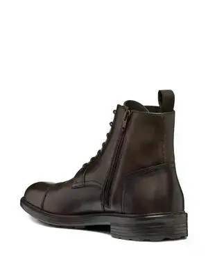 Geox Leather Lace-up Boots