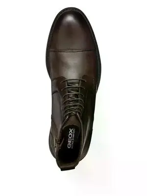 Geox Leather Lace-up Boots