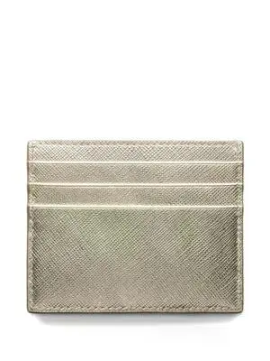 Prada Triangle-logo Leather Card Holder